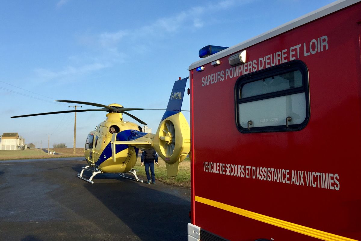 Un jeune scout de 17 ans héliporté après une chute à Saint-Denis-Lanneray - L’Écho Républicain