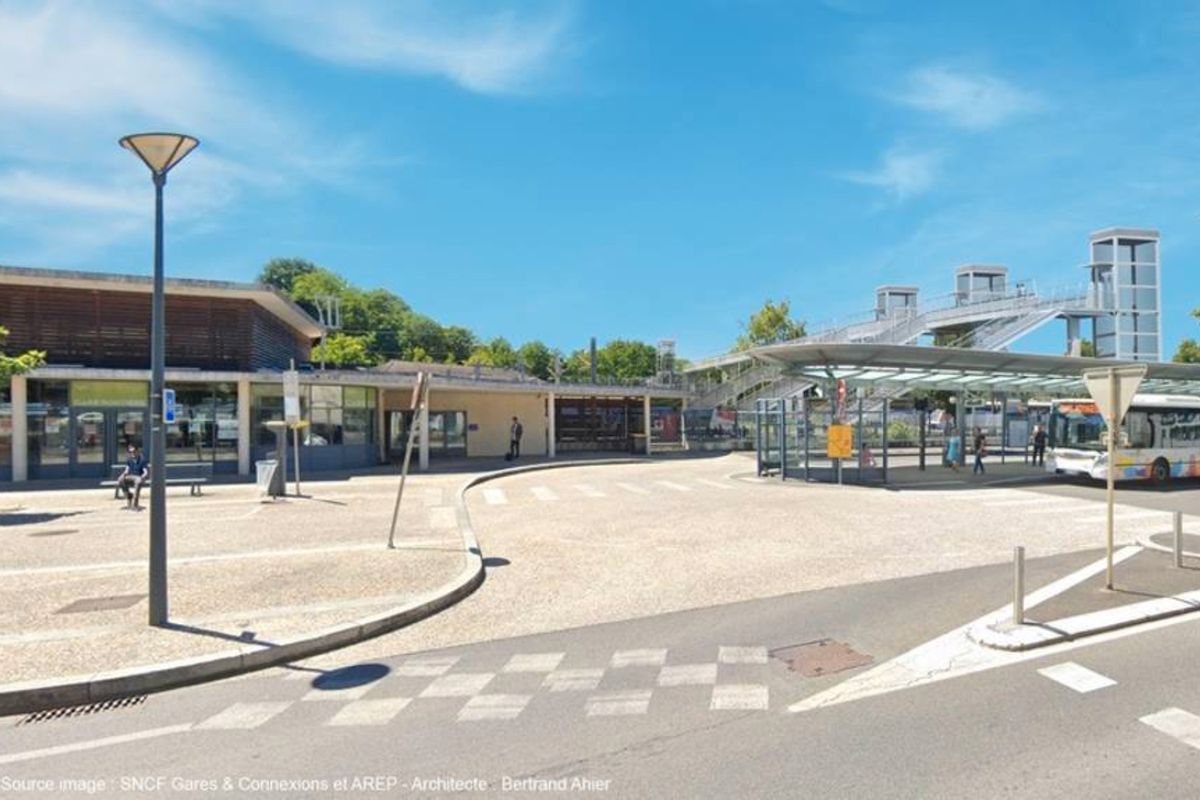 Voici à quoi ressemblera la future passerelle de la gare de Nevers - Le ...