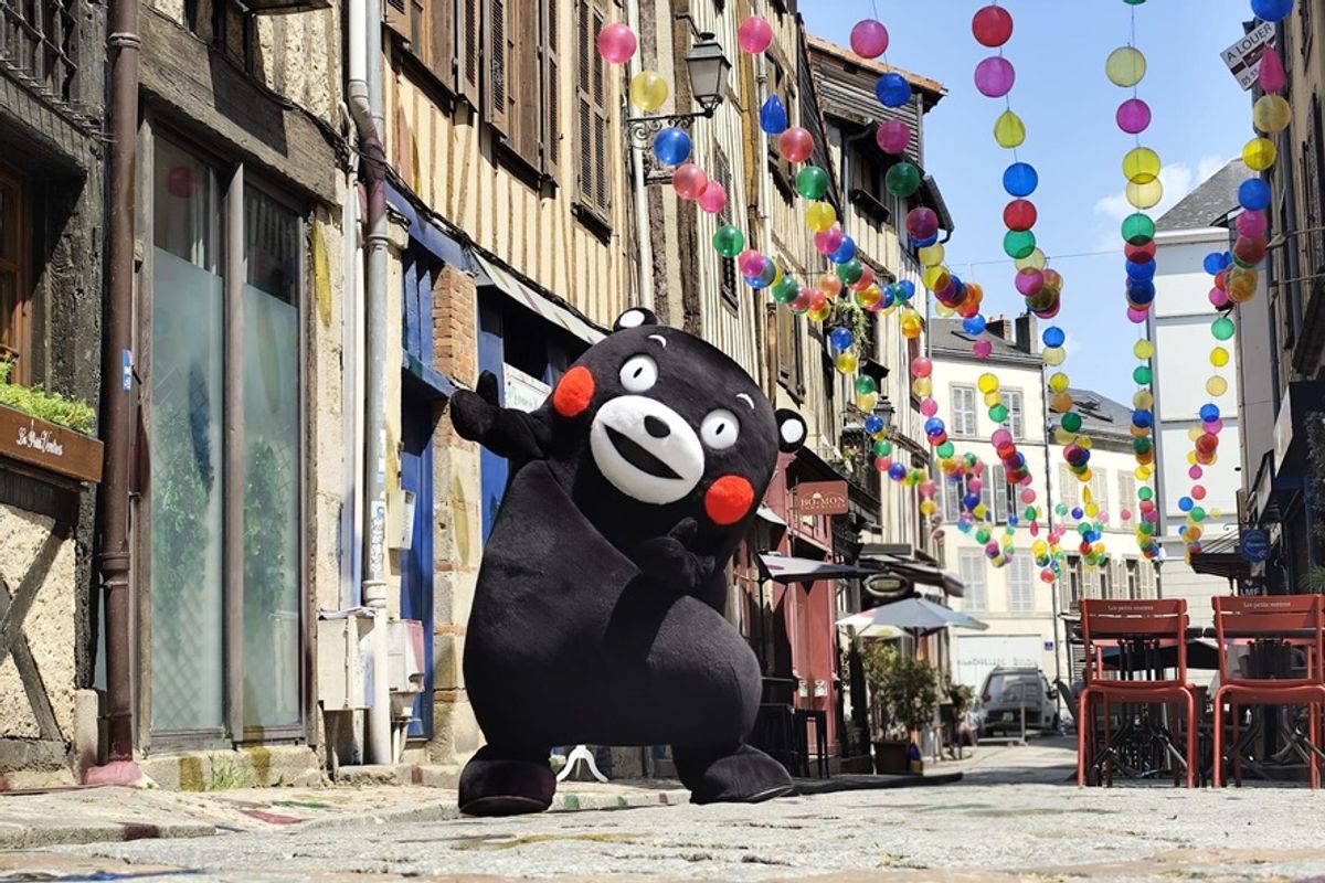 Kumamon, l'étonnante mascotte star japonaise s'invite à Limoges - Le Populaire du Centre