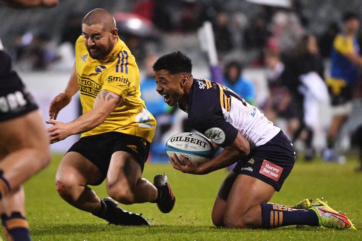 Irae Simone, future recrue de l'ASM, s'est illustré avec les Brumbies ...