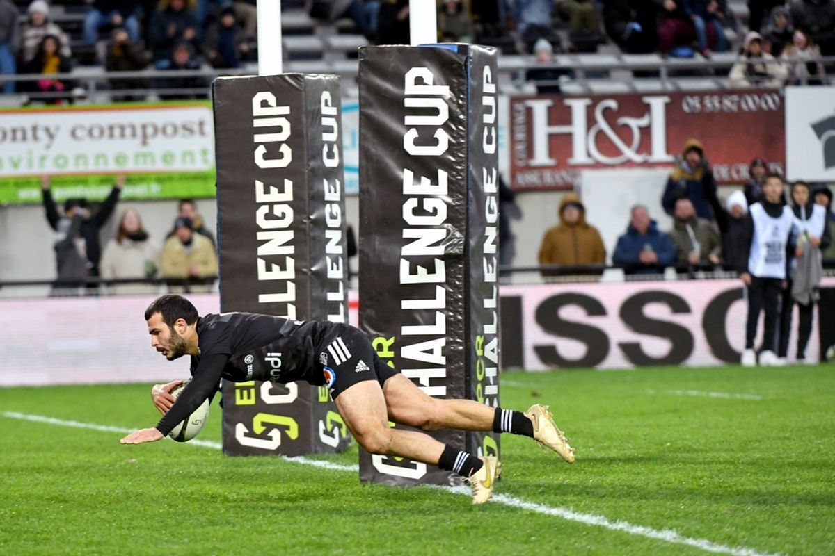 L'ailier du CA Brive Arthur Bonneval espère avoir des ballons à l'aile ...