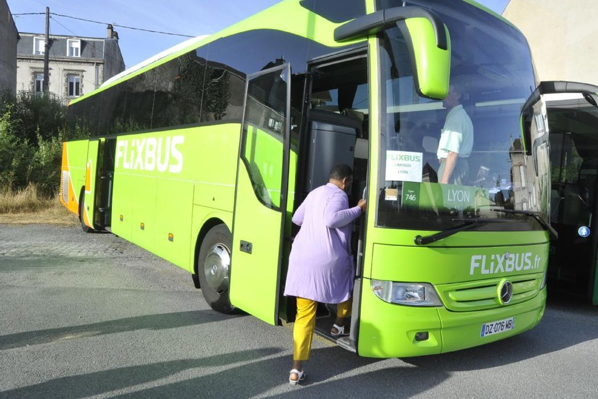 La compagnie Flixbus embarque tous les jours des Creusois sur sa ligne ...