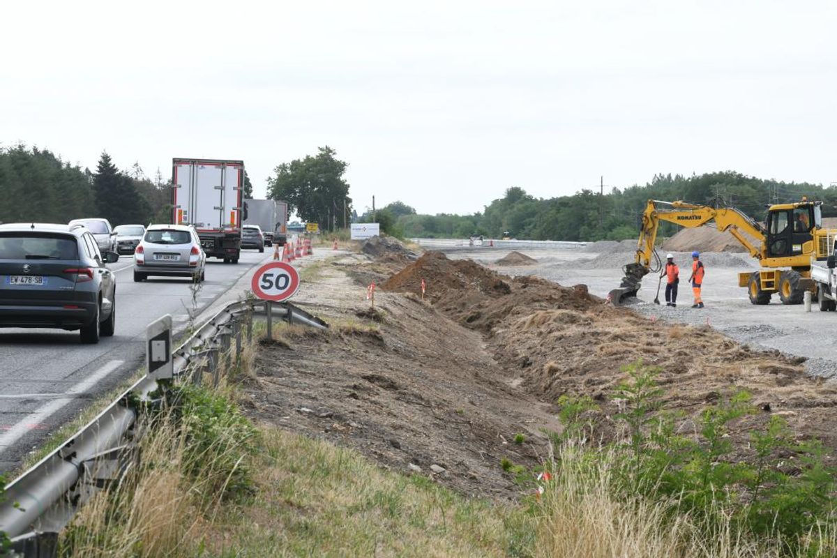 Mise à 2X2 voies de la RN7 dans l'Allier : pourquoi les élus ont rendez ...