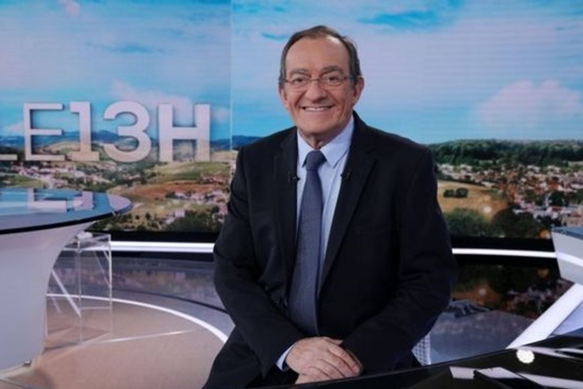 Jean-Pierre Pernaut, ancien présentateur du journal de 13 heures de TF1 ...