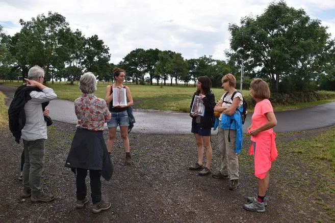 CORENT. Balade archéo-vigneronne au Puy de Corent - La Montagne