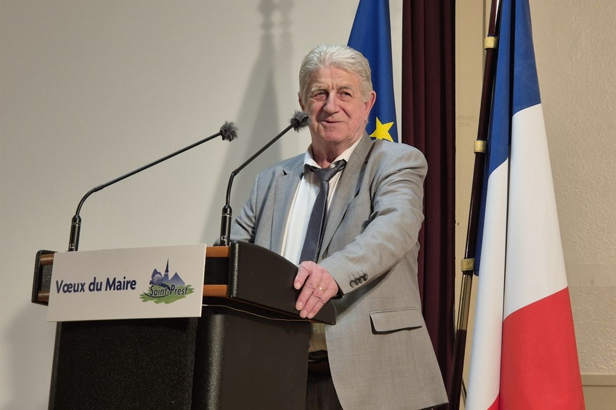 A Saint-Prest, le maire a adressé des vœux empreints de colère - L’Écho ...