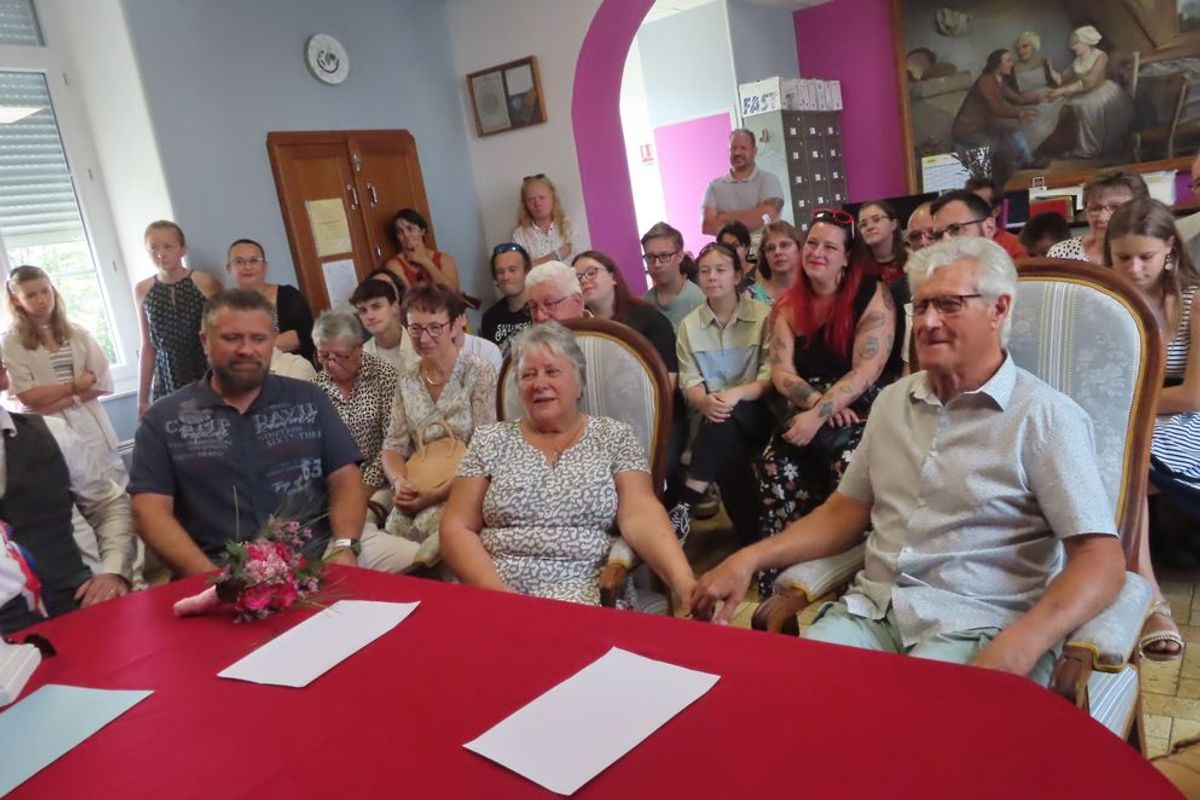 Ils se sont redit oui : Mireille et Jacques Tardy ont renouvelé leurs ...