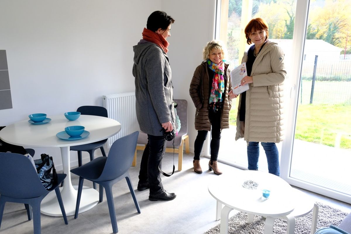 So'Séniors, nouveau concept de logements lancé par Auvergne Habitat à Champeix (Puy-de-Dôme ...