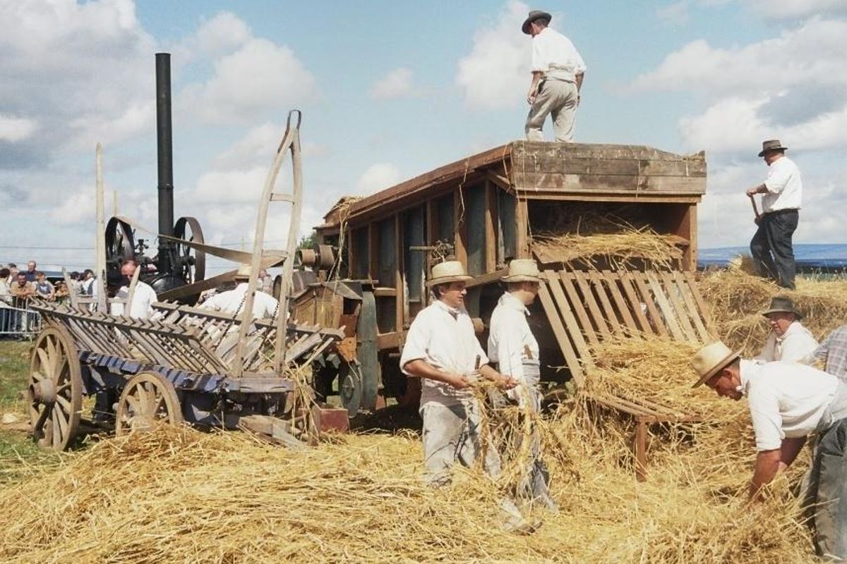 48 e Fête de la batteuse à Meys - Le Pays Roannais