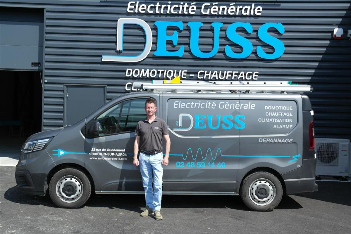 L'électricien Deuss s'installe dans de nouveaux locaux à Dun-sur-Auron ...