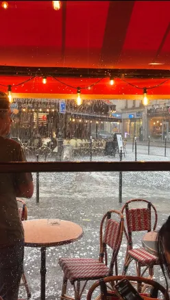 Les images impressionnantes de l'orage de grêle qui a frappé Paris - La ...