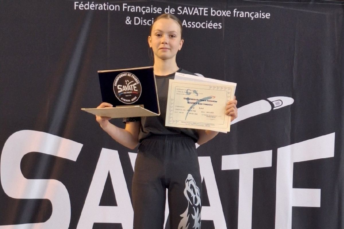 Cette jeune boxeuse de Haute-Loire est devenue championne de France ...