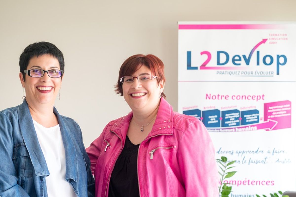 Les sœurs Delmas à la tête de L2 Devlop, font de la formation continue grâce à la simulation - L ...