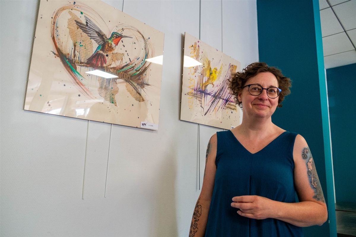 À Thiers, l'exposition "Drôles d'oiseaux" de Caroline Rumilly révèle un ...