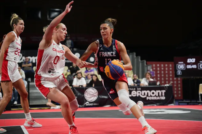 "On a faim, on a envie" : Laëtitia Guapo et les Bleues du basket 3x3 vont "chercher l'or" aux JO ...