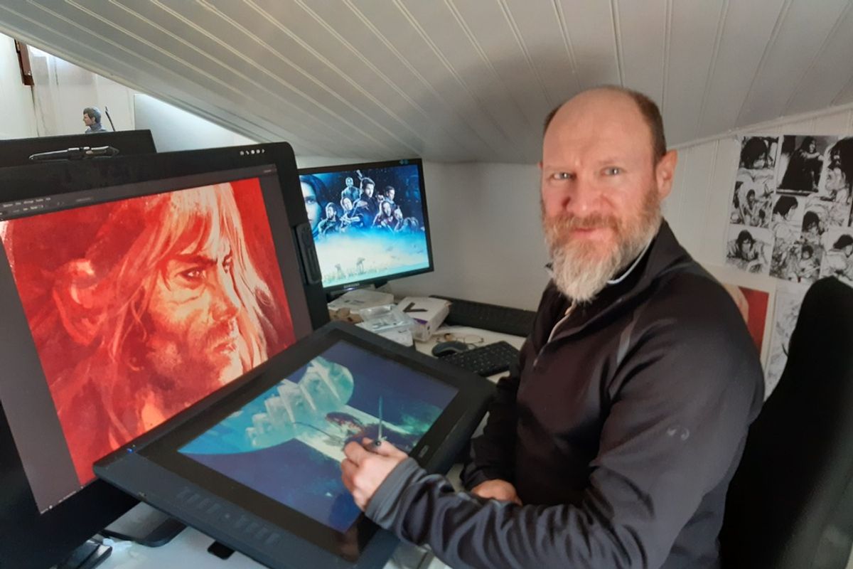 Fred Vignaux, invité de Festi'BD, à Moulins, continue à donner vie à ...