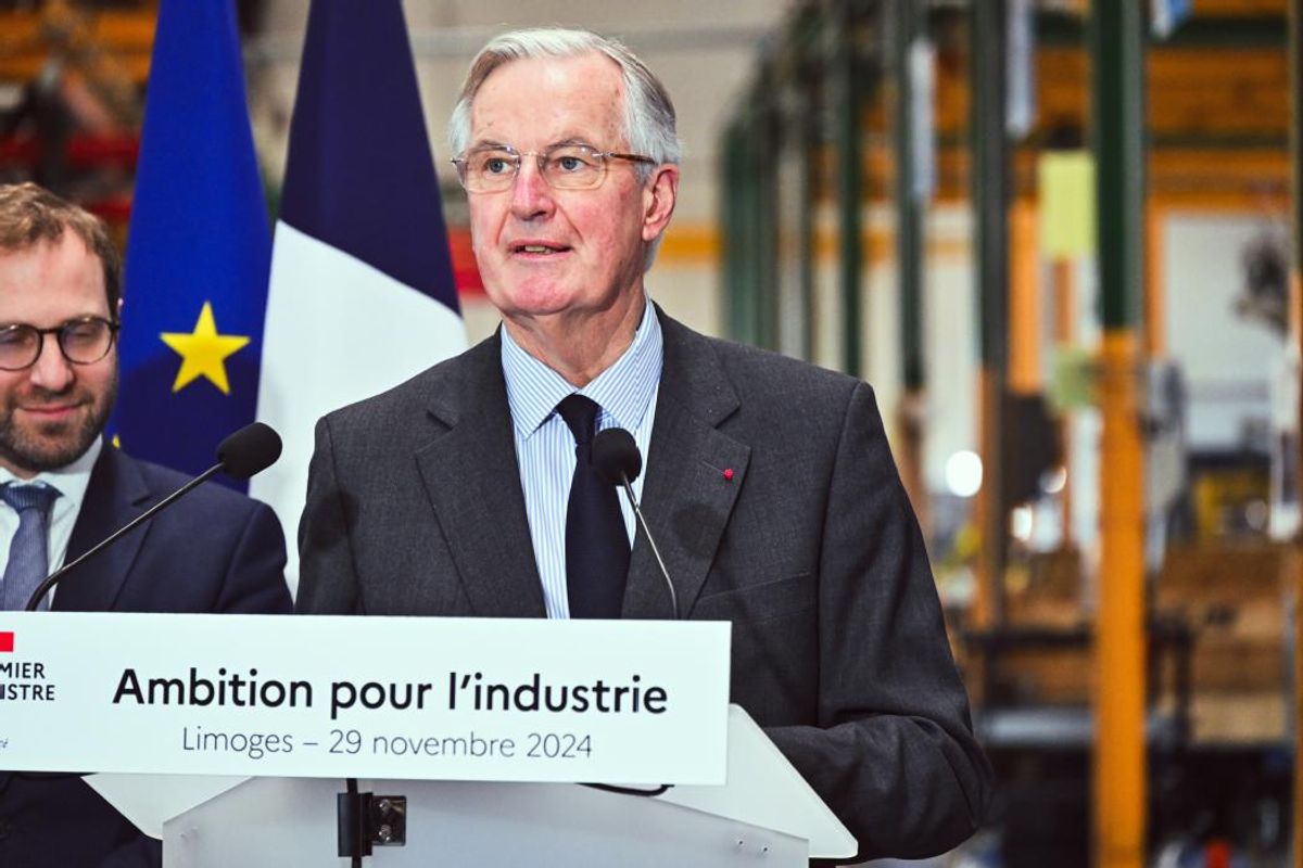 L’ex-Premier ministre Michel Barnier largement en tête au premier tour ...