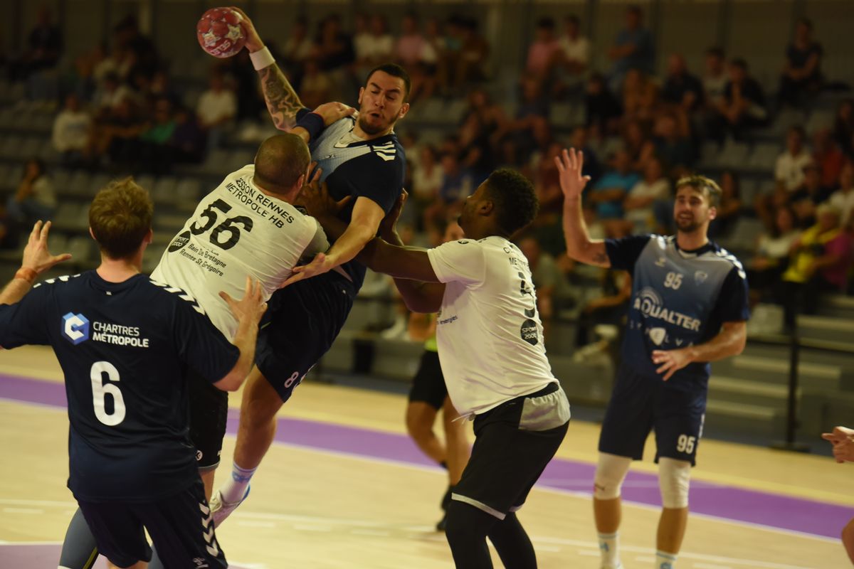 Challenge Caraty : Chartres domine Cesson-Rennes aux tirs au but et ...