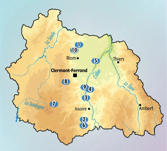 La route des sources oubliées du Puy-de-Dôme en dix étapes - La Montagne