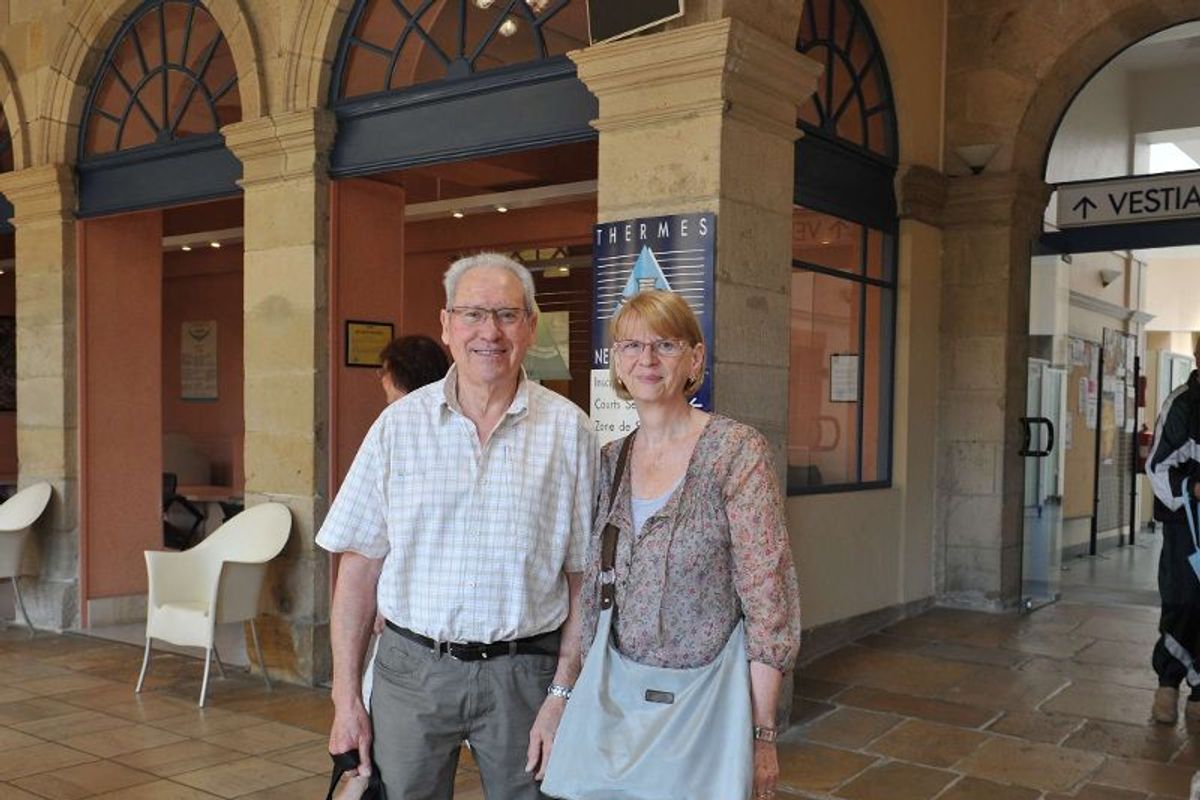Les Normands Christiane et Michel Blot viennent en cure médicale depuis ...