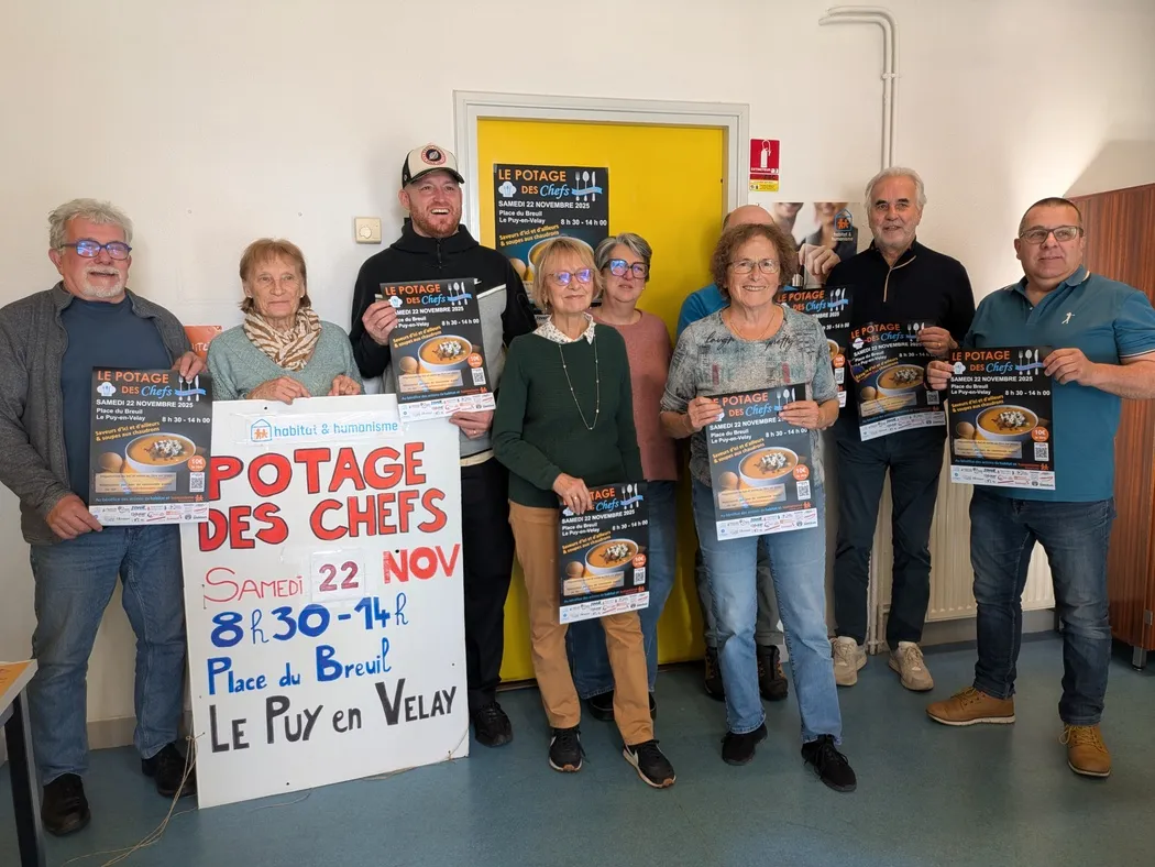 Potage des chefs : 34 restaurateurs de Haute-Loire vont cuisiner jusqu ...