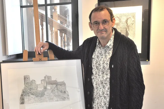 Une déclaration d'amour au Sancerrois dessinée au crayon à Thauvenay ...