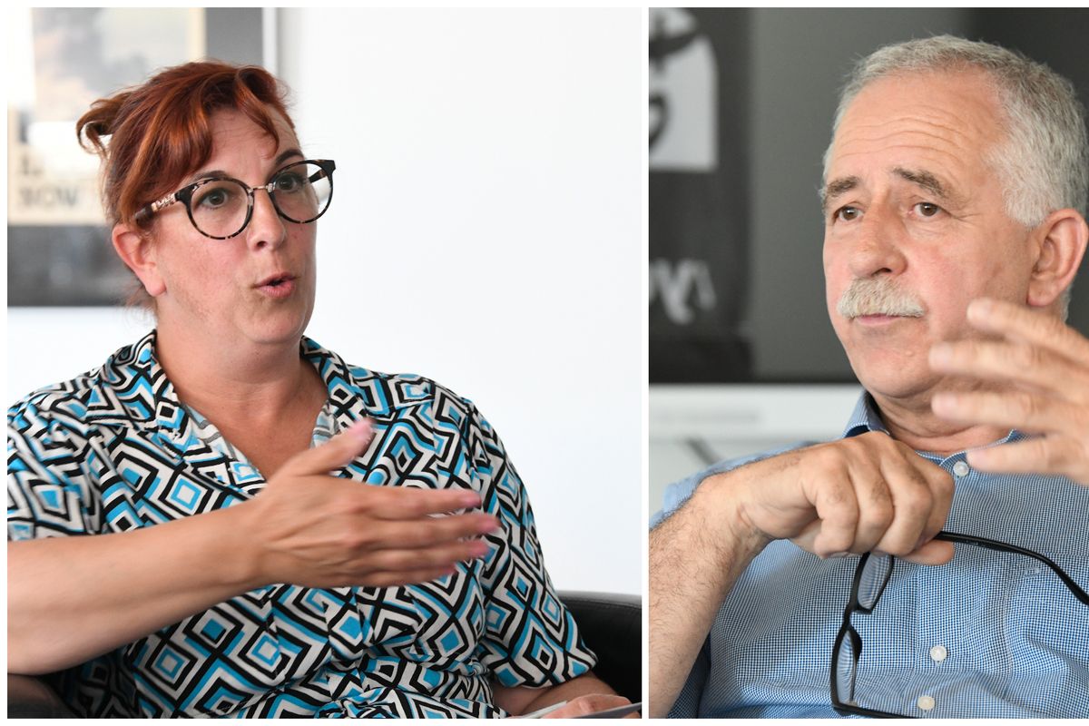 Revivez le débat entre Audrey Lopez (RN) et André Villiers (Horizons ...