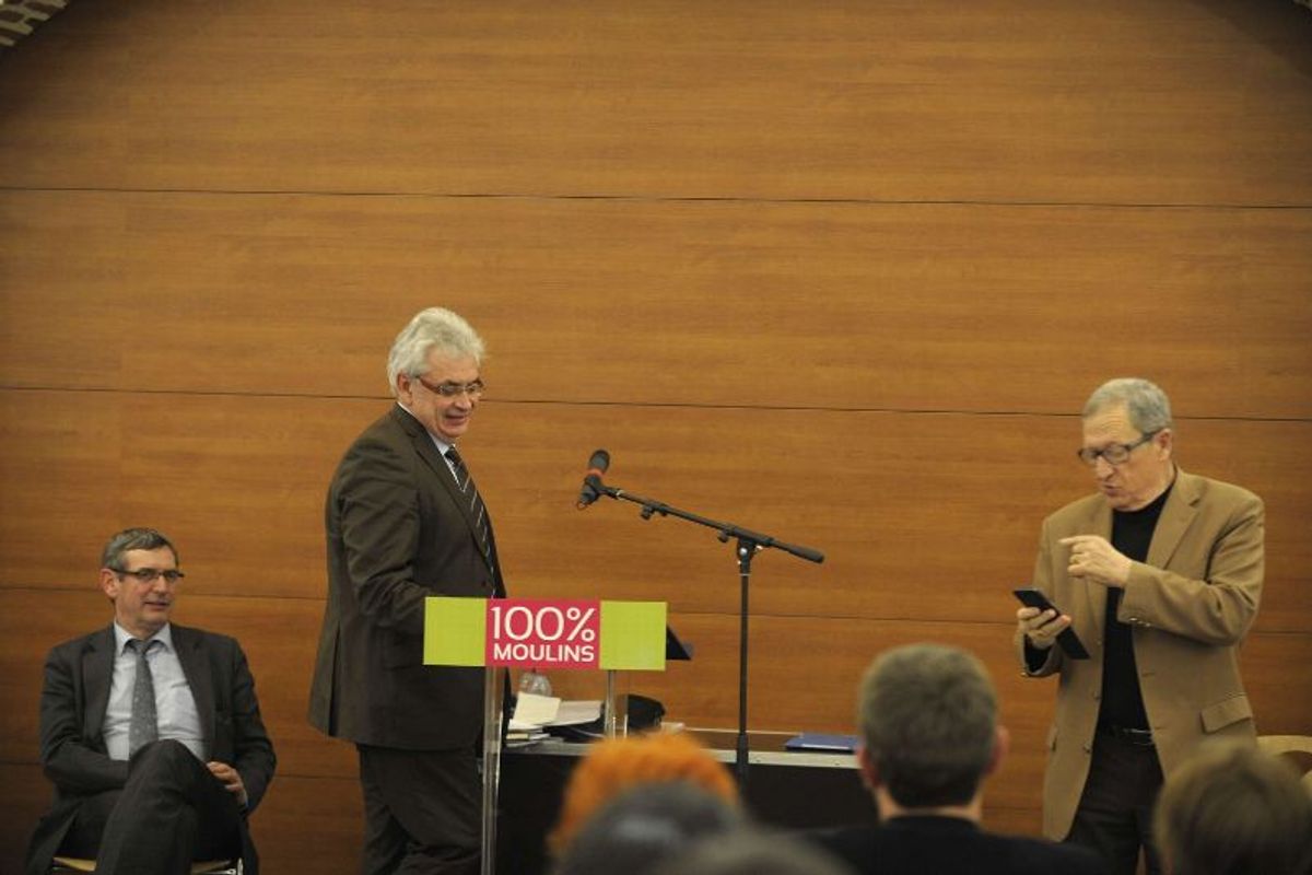 Première réunion publique de la liste de Jacques Lahaye - La Montagne