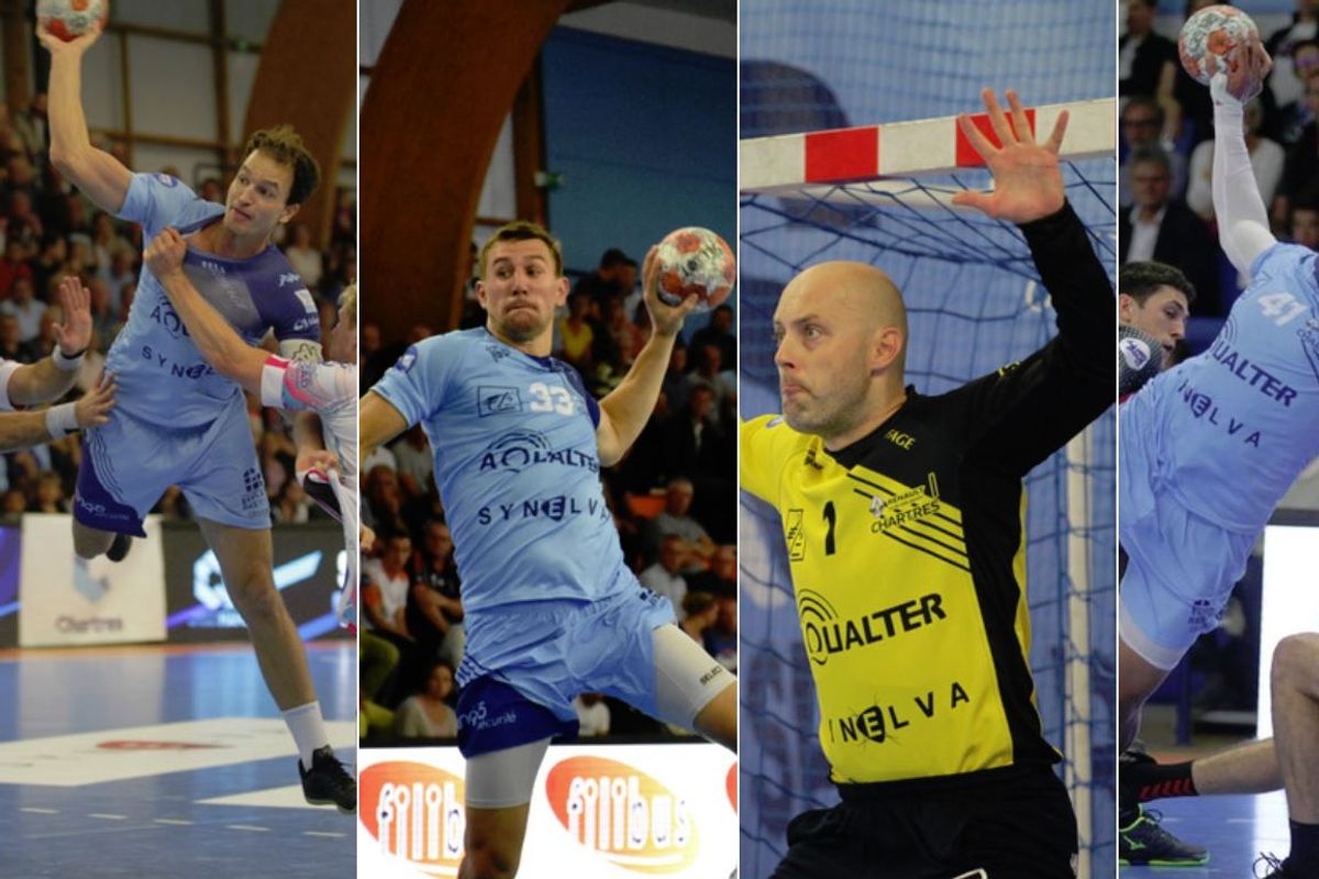 Ils sont les quatre piliers du C'Chartres Métropole Handball - L’Écho ...