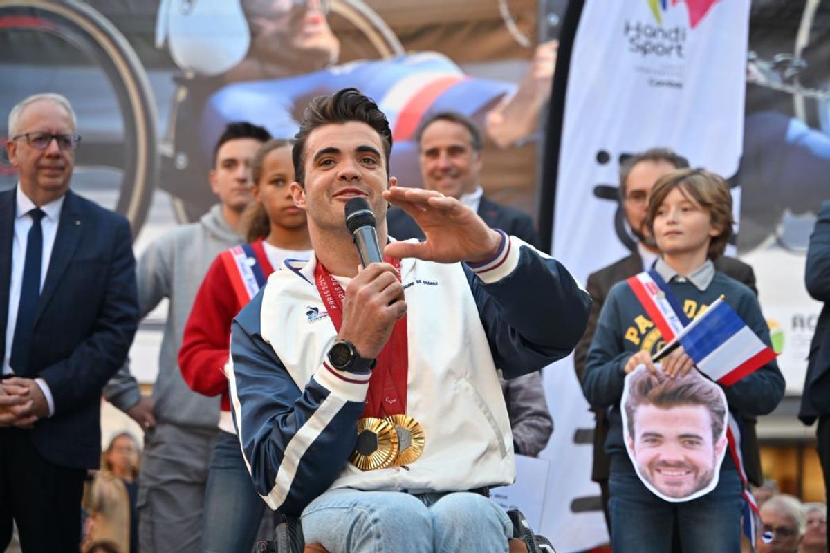 Le Briviste Mathieu Bosredon premier paracycliste à devenir pro : "je ...