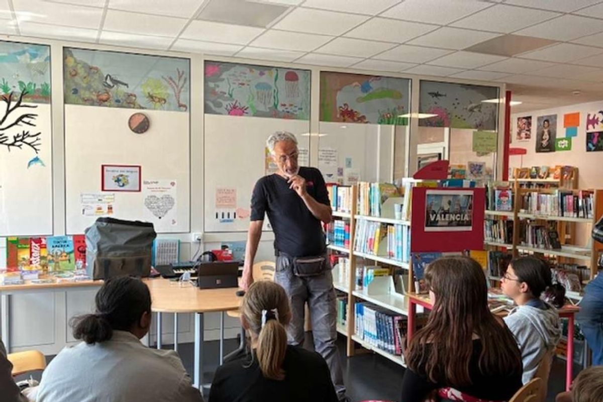 Le collège Marmontel de Mauriac reçoit Hervé Pauchon, figure de France ...