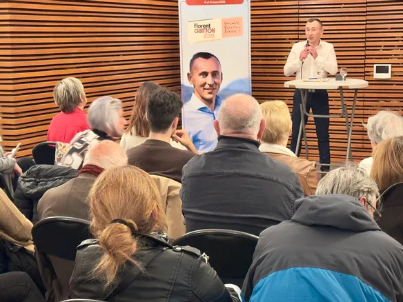 Florent Guitton lance la campagne des municipales à Aubière - La Montagne