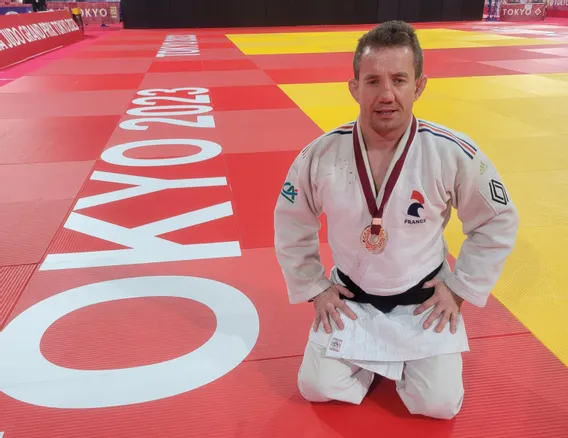 Médaillé de bronze au Grand Prix de Tokyo, Cyril Jonard (Alliance Judo Limoges) "est encore là ...