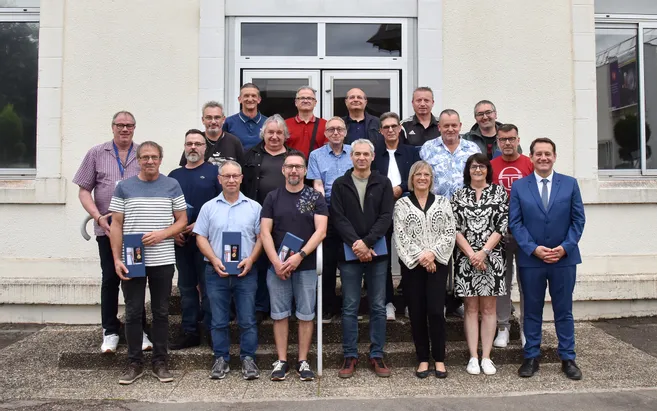 Des médailles du travail pour des salariés d'Aperam à Imphy - Le Journal du Centre