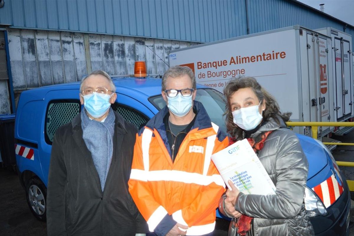 Un véhicule offert par la société GRDF - Le Journal du Centre