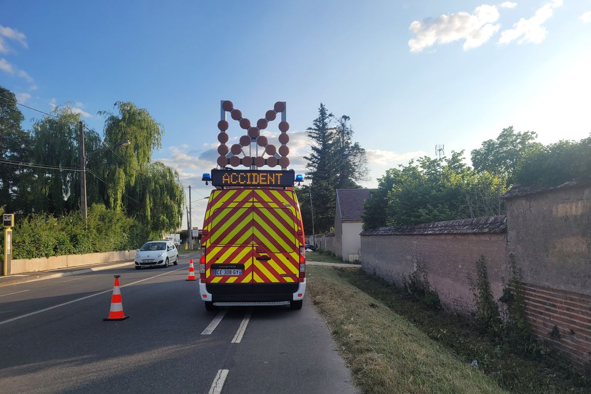 Un motard de 55 ans perd la vie dans une collision avec une voiture, près d'Orléans - La ...