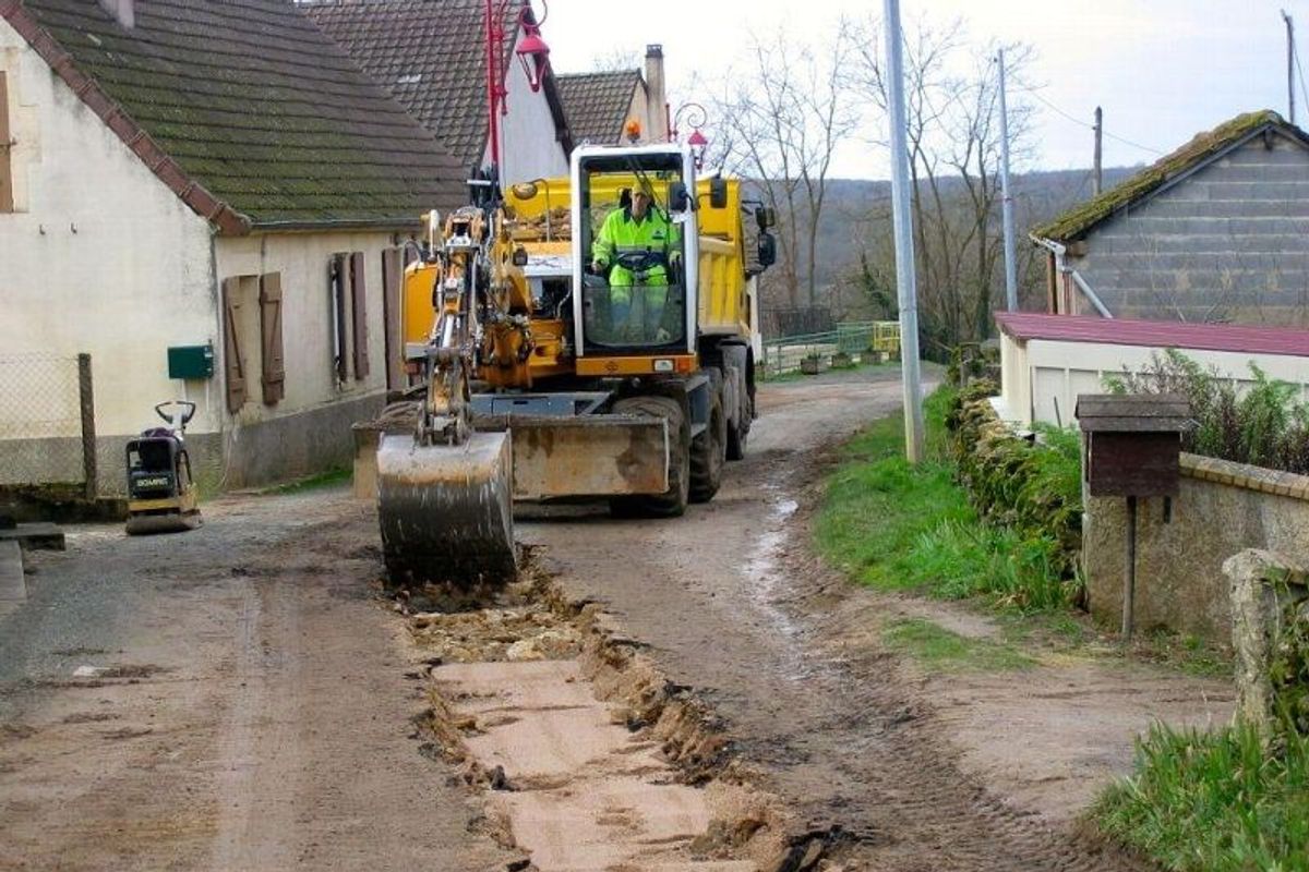 SAINT OUEN SUR LOIRE. Travaux de collecte des eaux pluviales - Le ...
