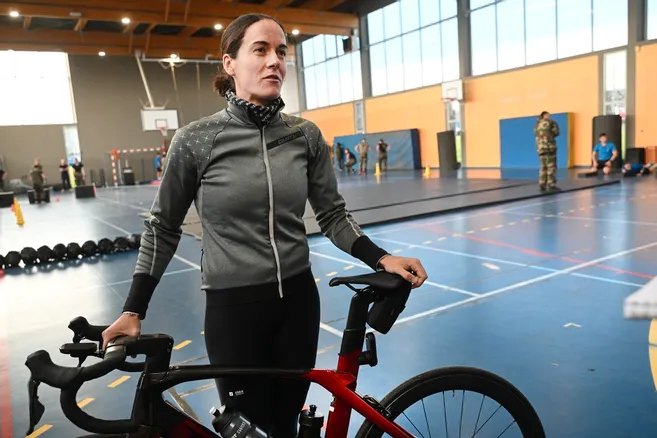 Devant 480 élèves-gendarmes à Tulle, la championne paralympique Margot ...