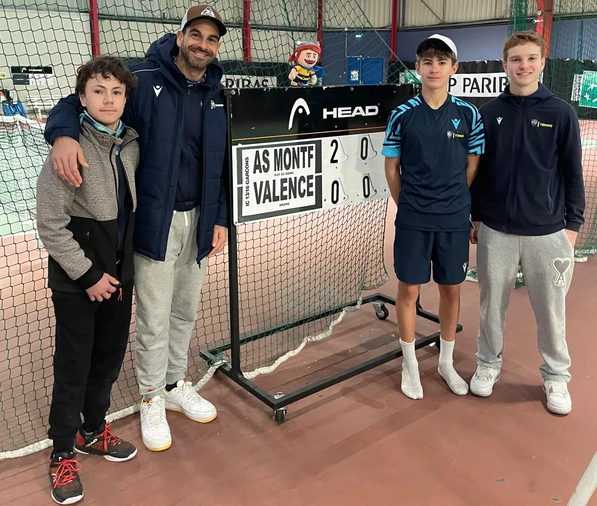 A 14 ans, ils remportent le championnat interclubs 13-16 ans de la ...