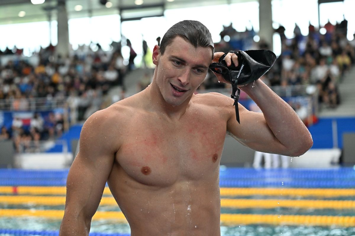 Championnats de France de natation à Chartres : Maxime Grousset ...