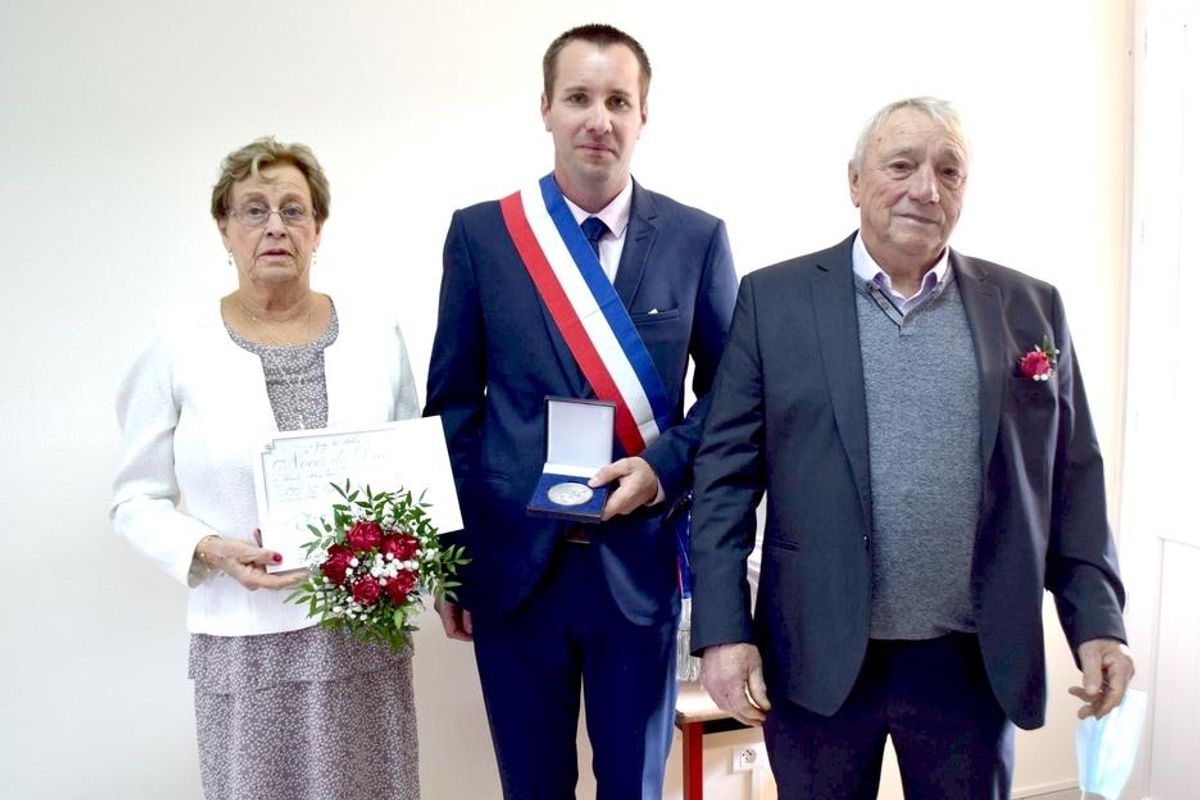 Odette et Marcel Mugot ont célébré leurs noces de diamant - L'Yonne ...
