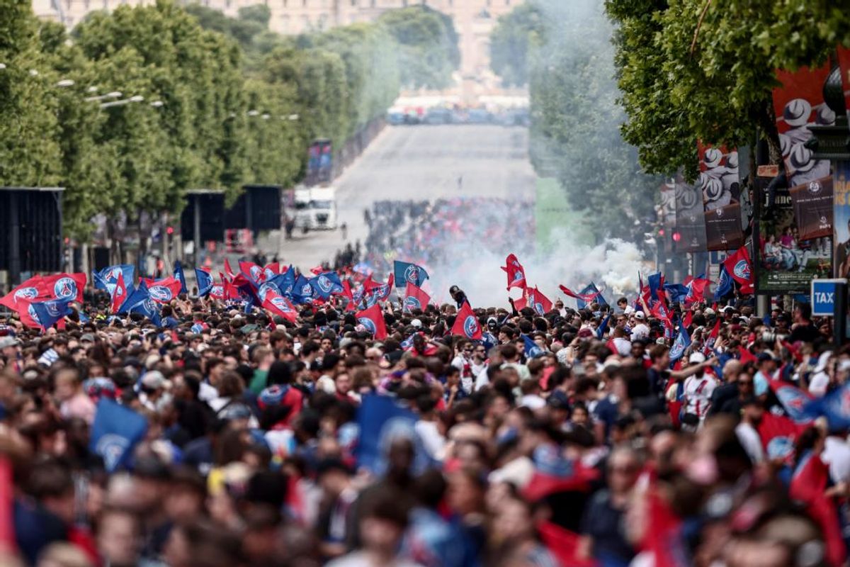 Parade sur les Champs-Élysées, rencontre avec Macron... Les images du ...