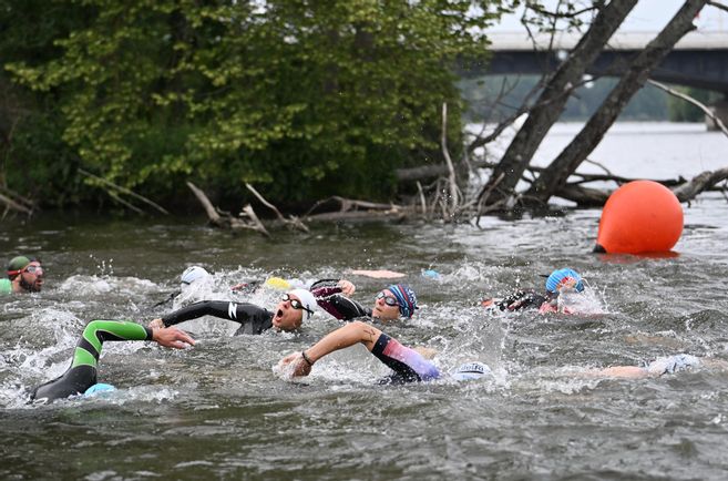 Effectifs en hausse pour l'Aquathlon de Vichy-Bellerive - La Montagne