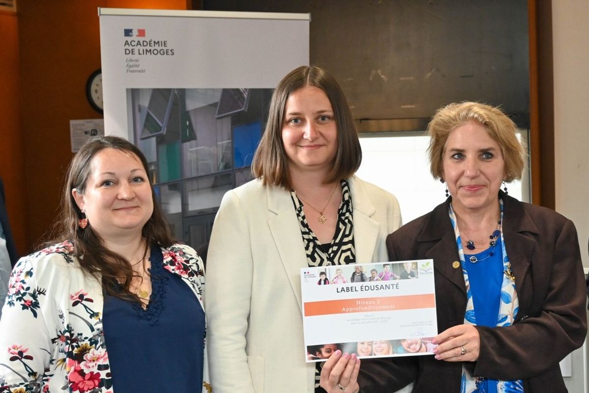 BOUSSAC. Le label « Édusanté » pour le collège Henri-Judet - La Montagne