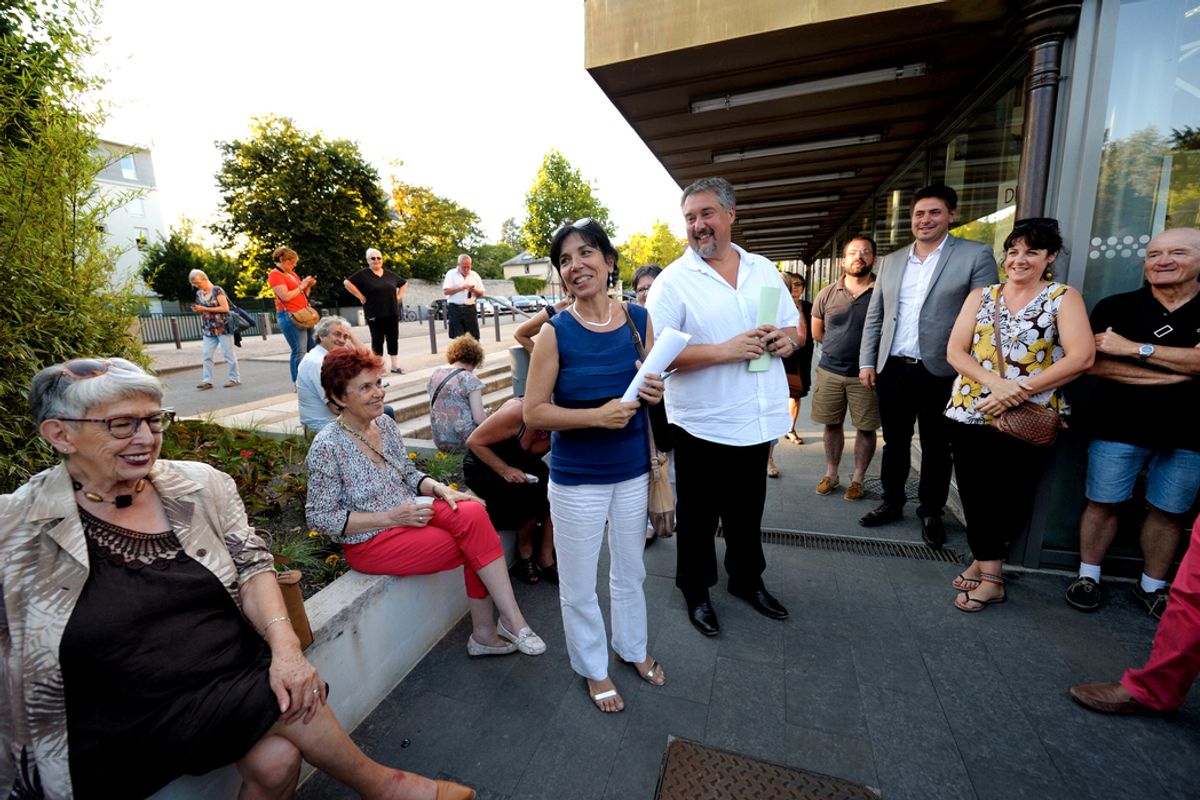Christine Pirès Beaune, députée socialiste la mieux élue de France face ...