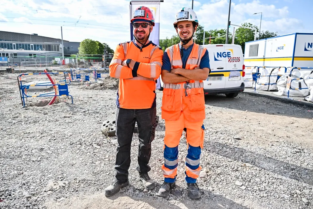 Alternants, chefs de chantiers : qui sont ces ouvriers qui incarnent le projet InspiRe à ...