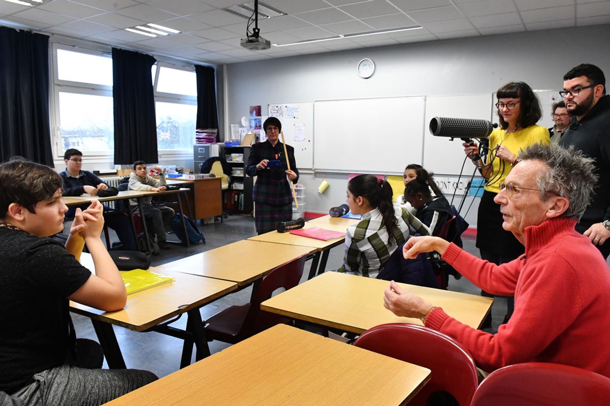 Patrice Leconte réalise le projet de collégiens de Bourges - Le Berry ...