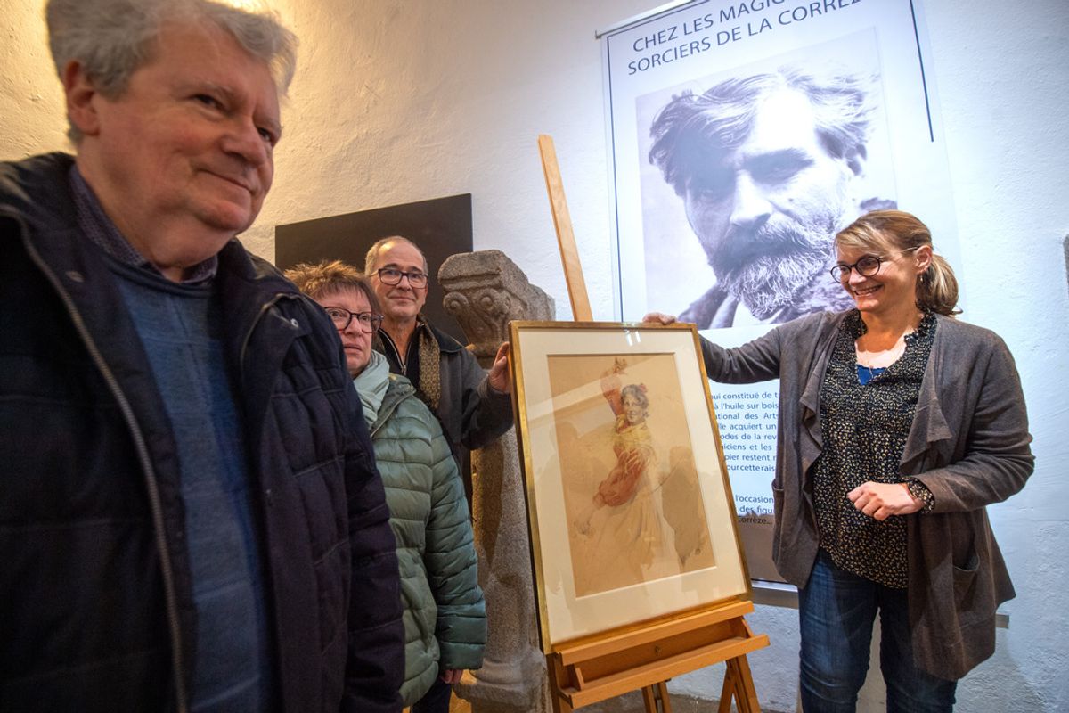 Une nouvelle œuvre de Gaston Vuillier exposée à Tulle - La Montagne