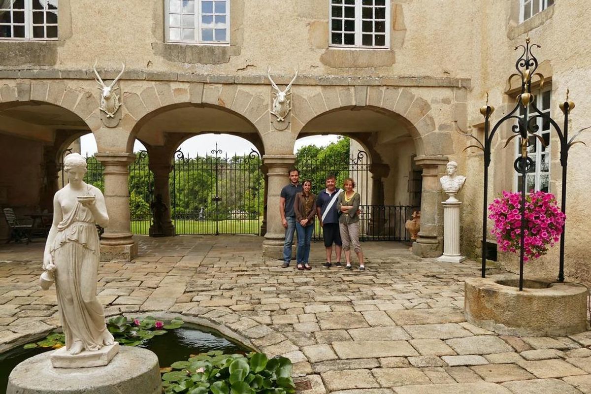 Deux chantiers au Château de Dompierre - Le Populaire du Centre