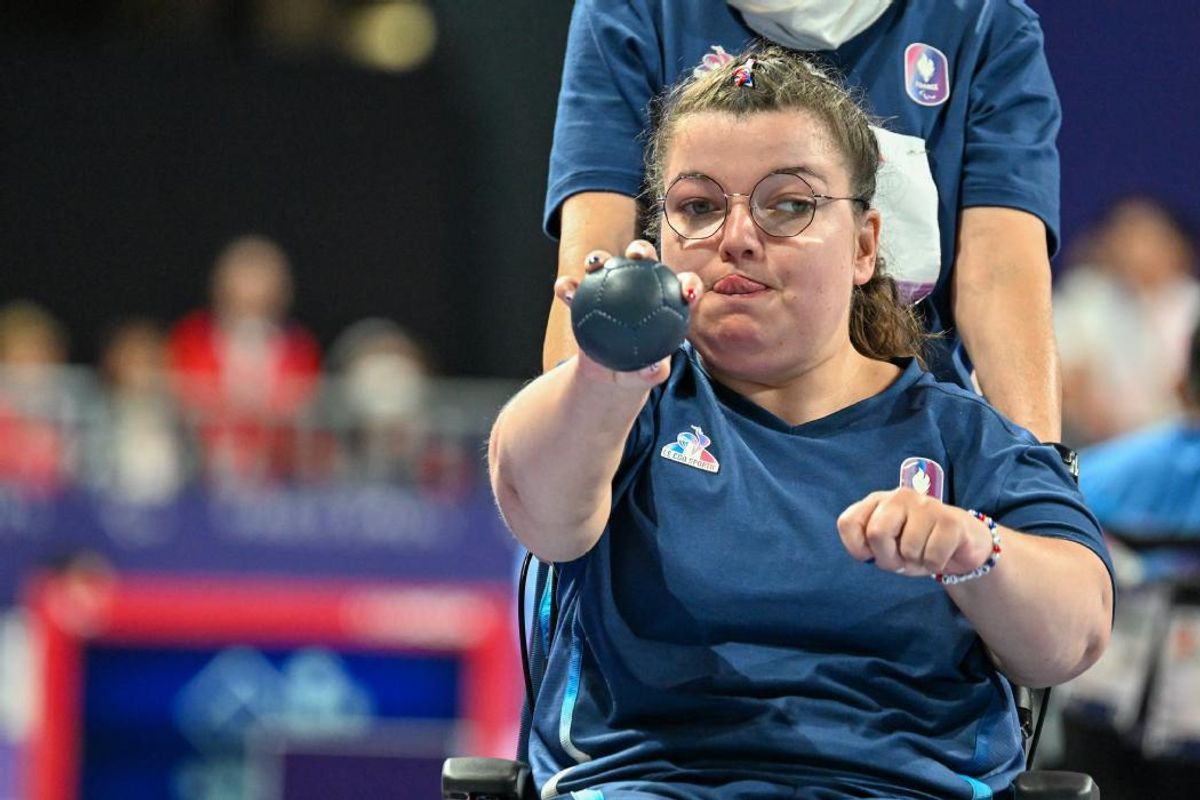 Boccia : après son titre aux Jeux paralympiques de Paris 2024, la Drouaise Aurélie Aubert ...